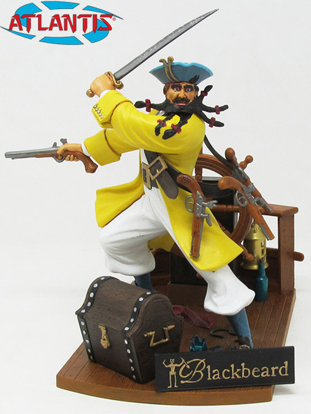 Atlantis Models Blackbeard the Bloodthirsty Pirate Model Kit | Razors ...