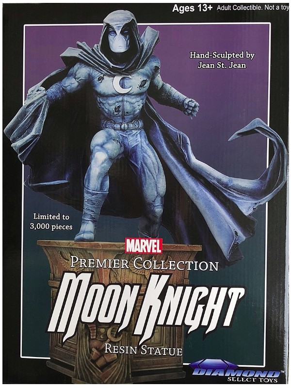 Diamond Select Toys Marvel Premier Collection Moon Knight Statue ...