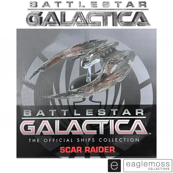 Eaglemoss Battlestar Galactica Scar Cylon Raider Ship Replica | Razors ...