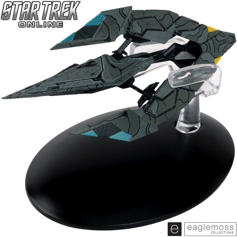 Eaglemoss Star Trek Online Recluse-class Tholian Carrier Ship Replica ...