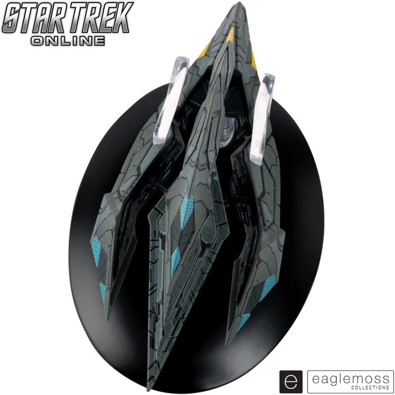 Eaglemoss Star Trek Online Recluse-class Tholian Carrier Ship Replica ...