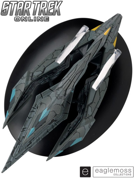 Eaglemoss Star Trek Online Recluse-class Tholian Carrier Ship Replica ...