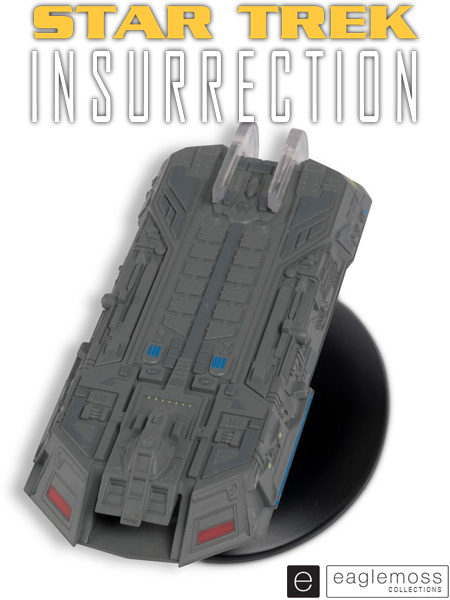 Eaglemoss Star Trek Insurrection Federation Holo Ship | Razors Edge ...