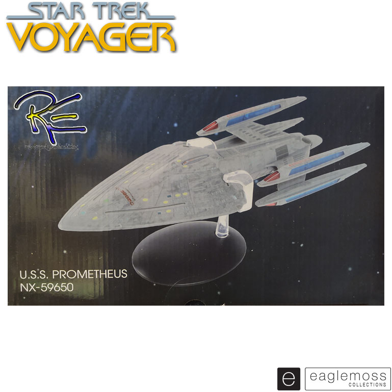 Eaglemoss Star Trek Voyager USS Prometheus XL Star Ship Replica ...