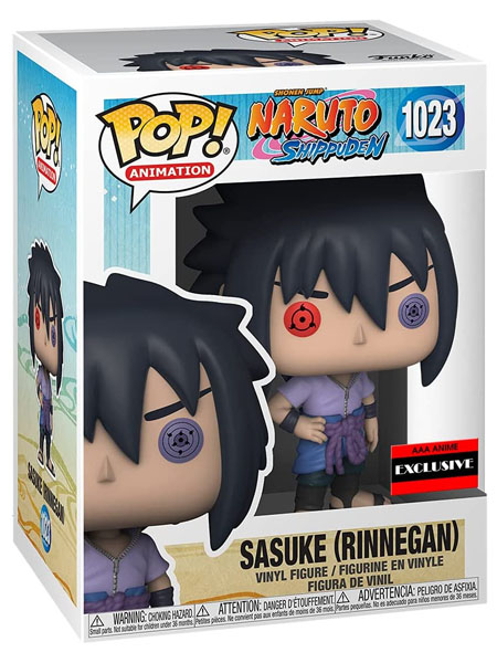 Funko POP #1023 Naruto Shippuden Sasuke Rinnegan Exclusive Figure ...
