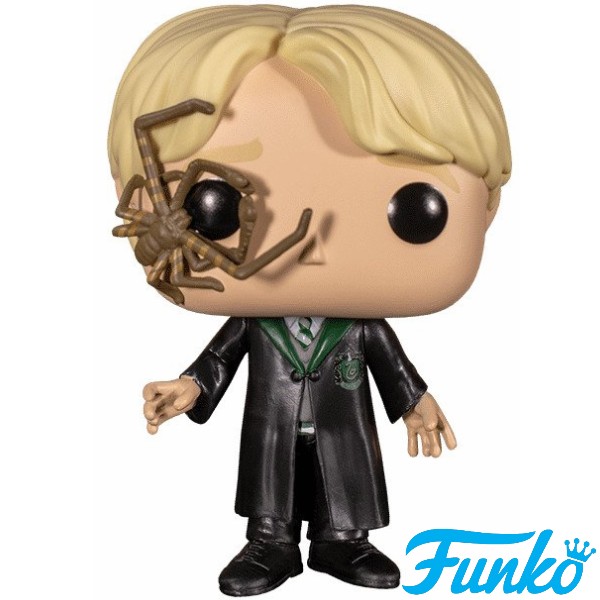 Funko POP #117 Harry Potter Draco Malfoy with Whip Spider Figure ...