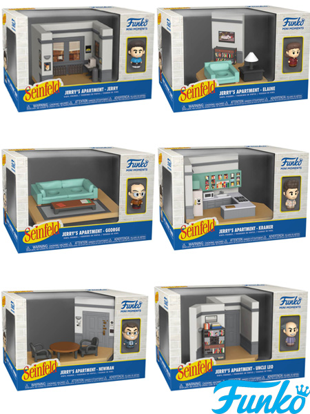 Funko Mini Moments Seinfeld Jerry's Apartment Complete Set of 6 ...