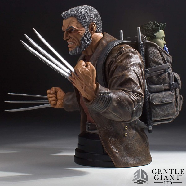 Gentle Giant Marvel Wolverine Old Man Logan PGM Exclusive Mini Bust ...