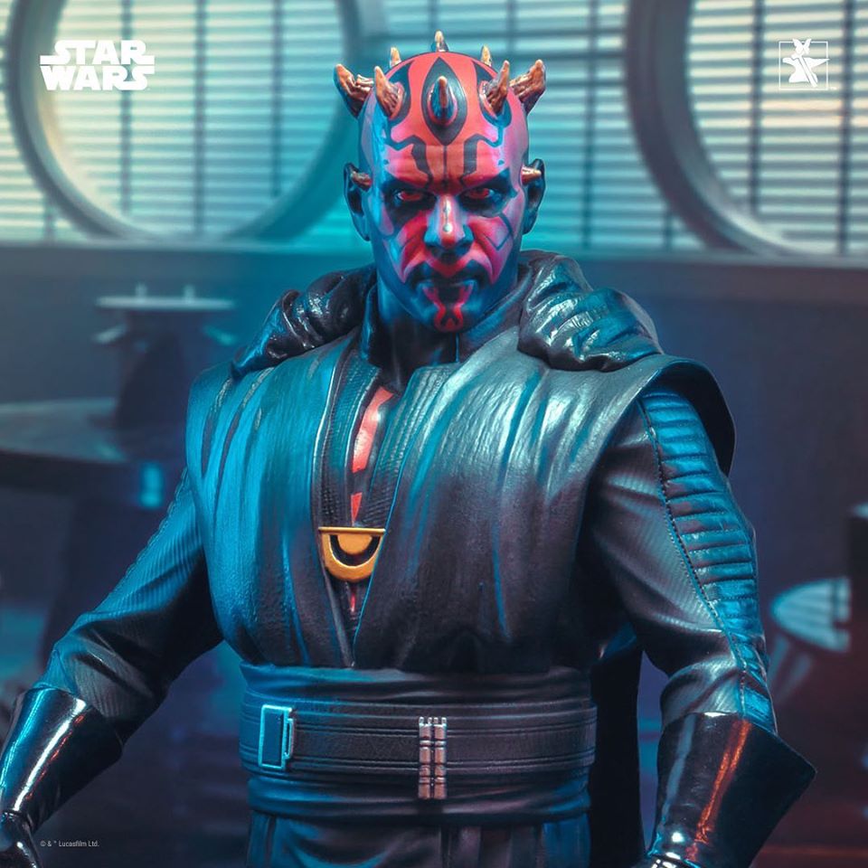 Gentle Giant Star Wars Darth Maul Crimson Dawn Bust | Razors Edge ...