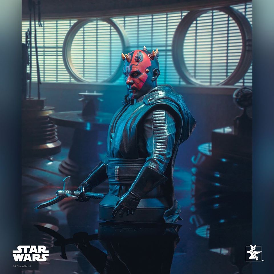 Gentle Giant Star Wars Darth Maul Crimson Dawn Bust | Razors Edge ...