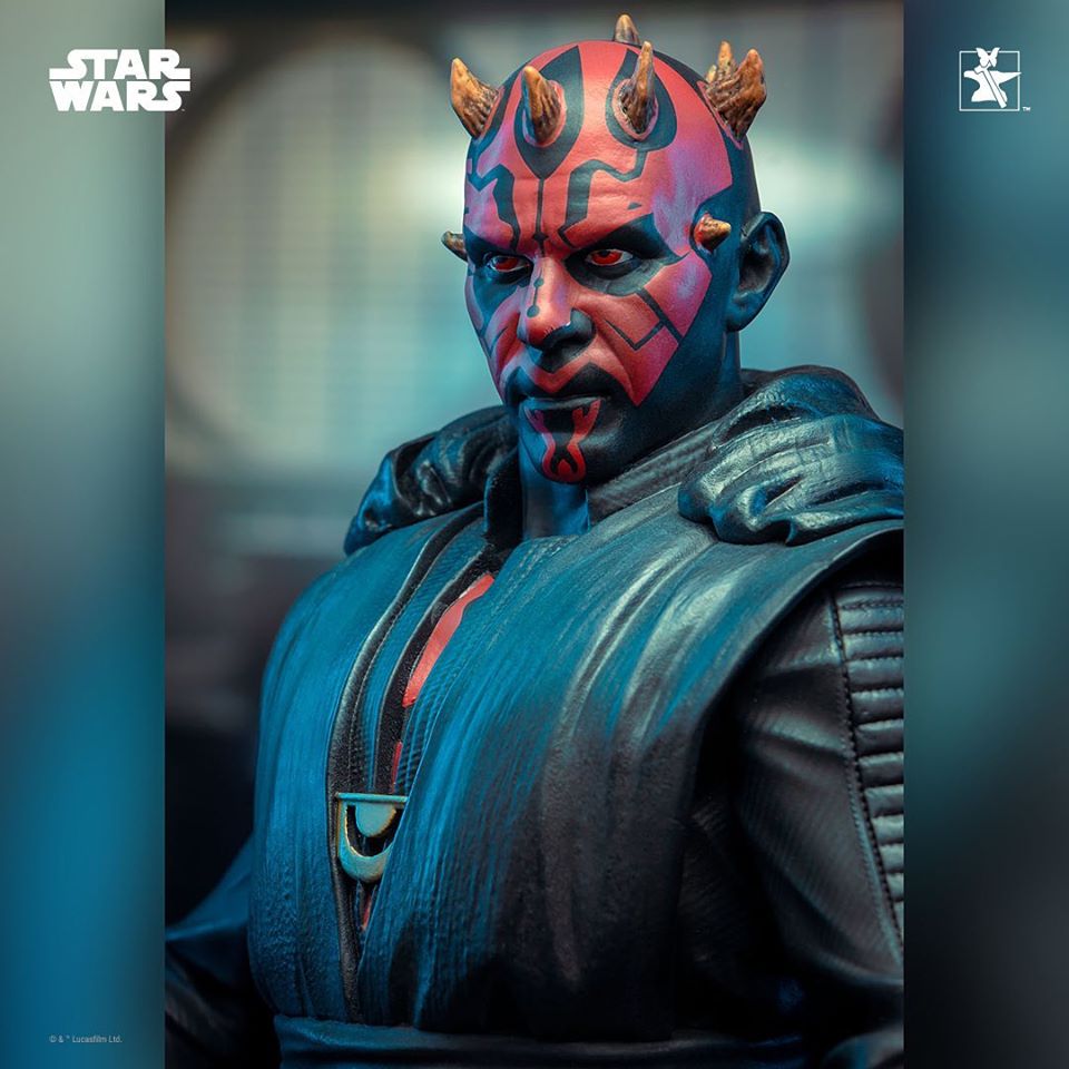 Gentle Giant Star Wars Darth Maul Crimson Dawn Bust | Razors Edge ...