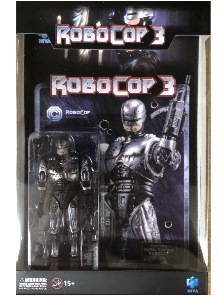 Hiya Toys RoboCop 3 - Battle Damage RoboCop Action Figure | Razors Edge ...