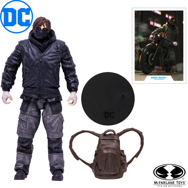 McFarlane Toys DC Multiverse The Batman Movie Bruce Wayne Figure ...