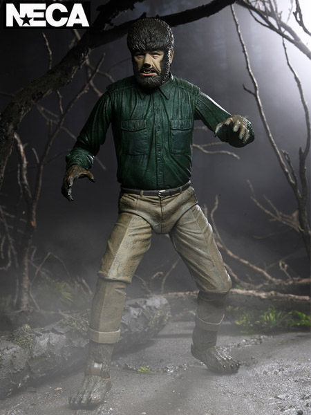 Neca Universal Monsters The Wolfman Color Version 7 Inch Scale Action ...