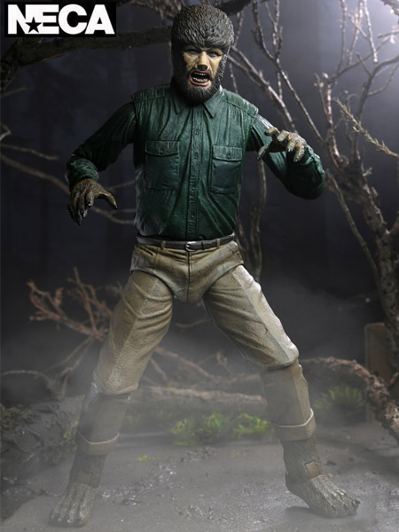 Neca Universal Monsters The Wolfman Color Version 7 Inch Scale Action ...