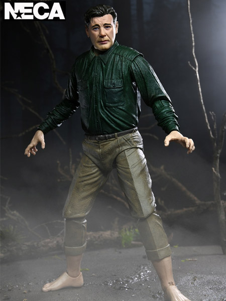 Neca Universal Monsters The Wolfman Color Version 7 Inch Scale Action ...