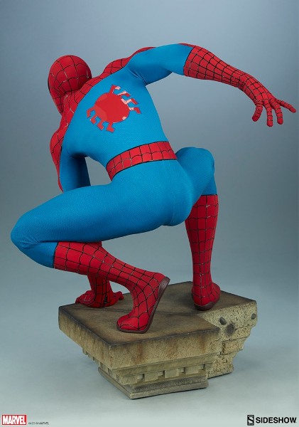 Sideshow Collectibles Marvel Spider-Man Legendary Scale Figure | Razors ...