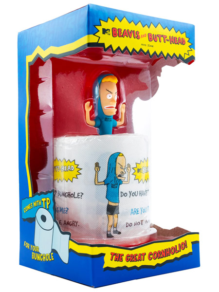 Super 7 Beavis and Butt-Head Cornholio Box Set with Toilet Paper ...