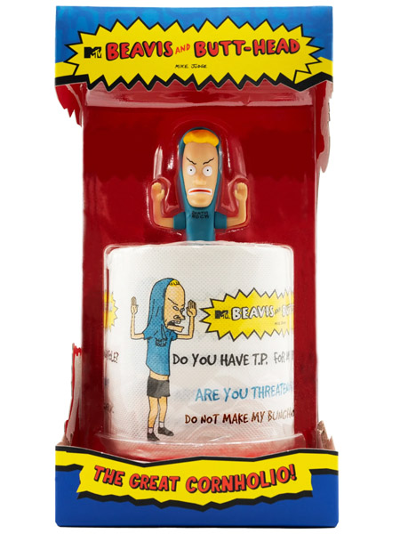 Super 7 Beavis and Butt Head Cornholio Box Set with Toilet Paper ...
