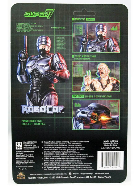 Super 7 RoboCop Emil Antonowsky ReAction 3.75 Inch Action Figure ...