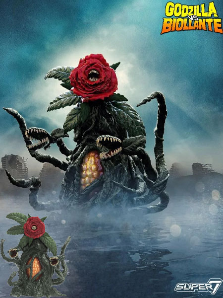 Super 7 Ultimates Godzilla vs Biollante - Biollante Figure | Razors ...